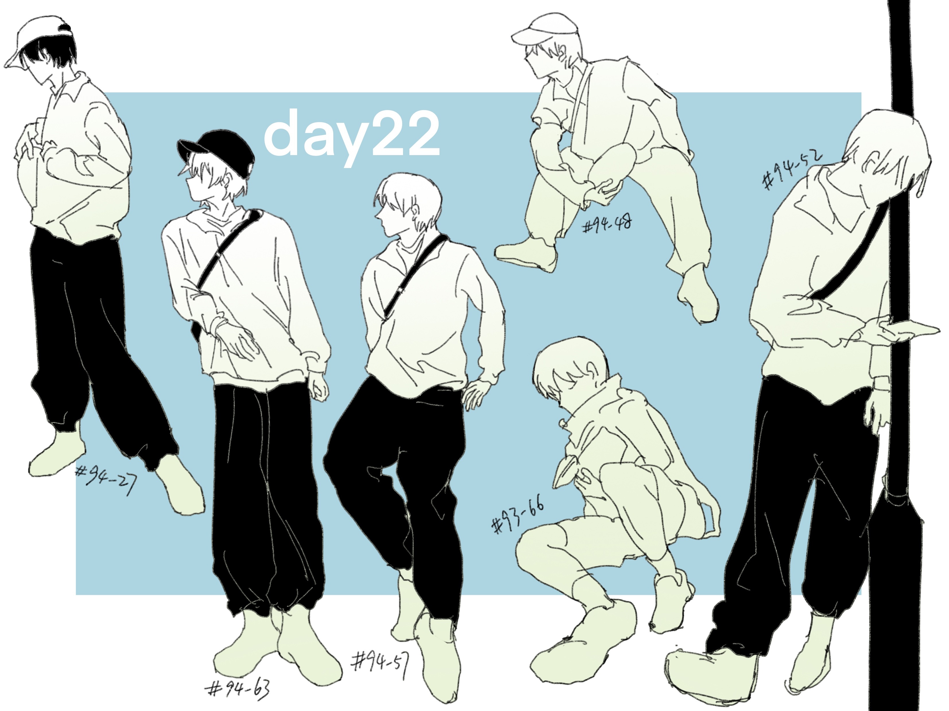 #速写60天挑战赛#Day22@速写班长_金魚公墓-站酷ZCOOL