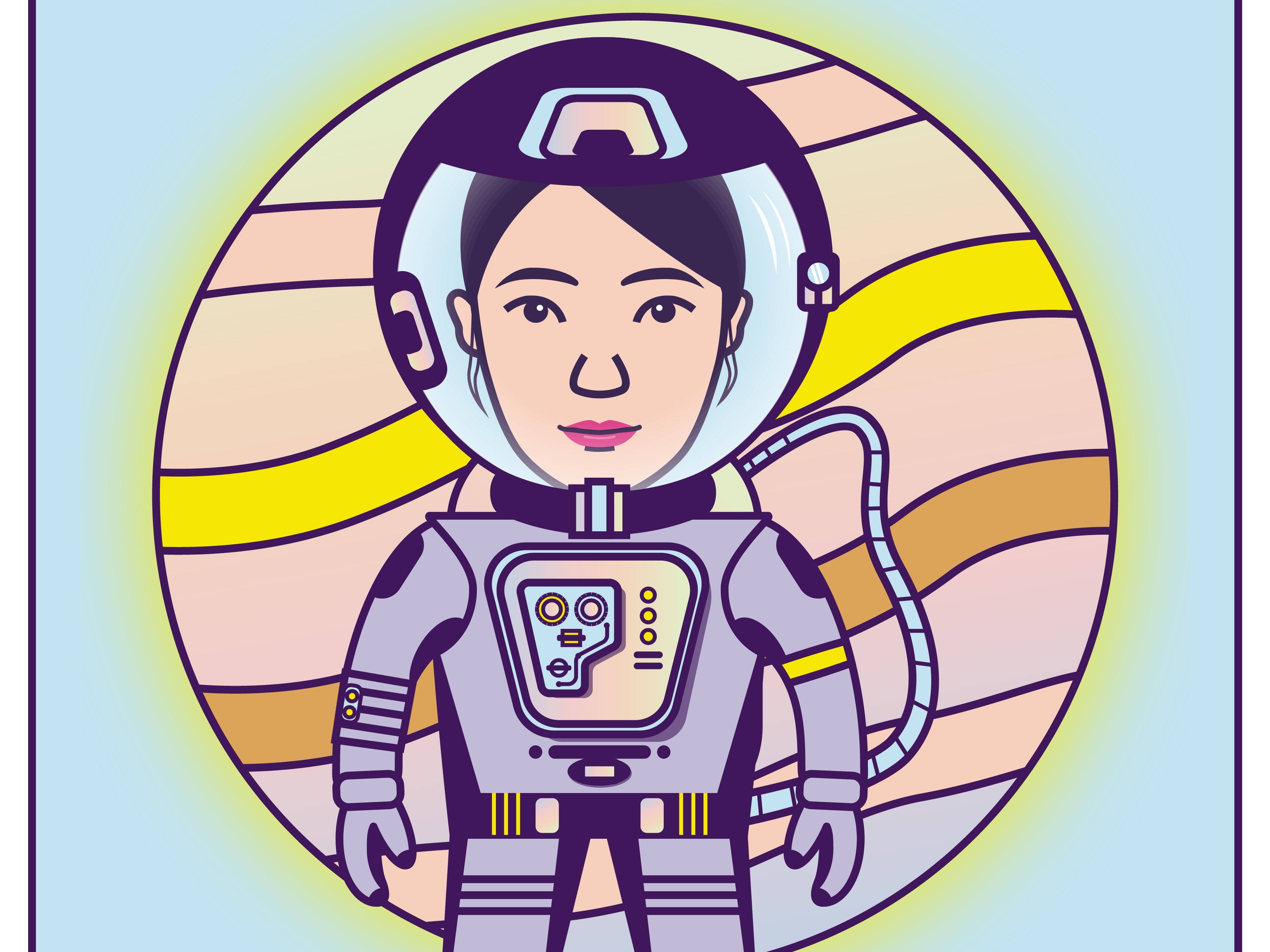 潮流插画之个人IP形象_嫣yan-站酷ZCOOL