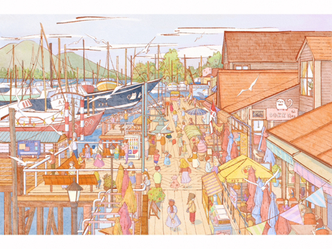 夏日海边_kk也是koko-站酷ZCOOL