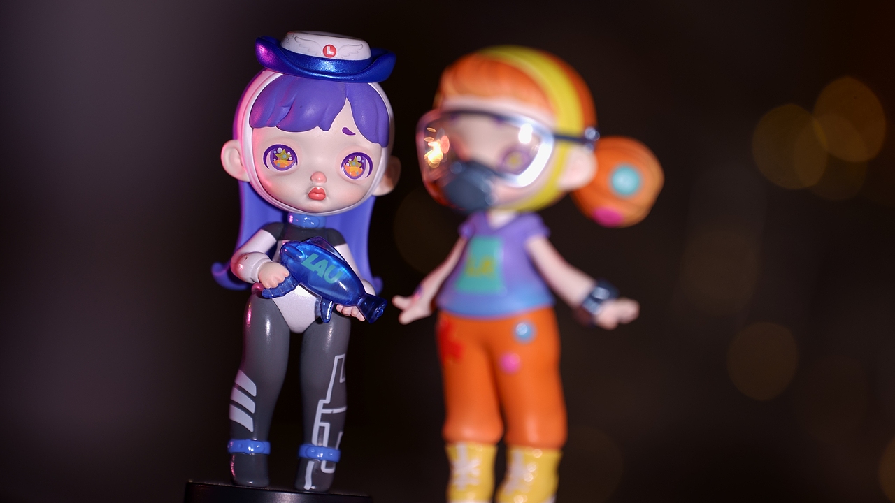 laura赛博朋克五代劳拉潮玩公仔手办_树摆-站酷ZCOOL