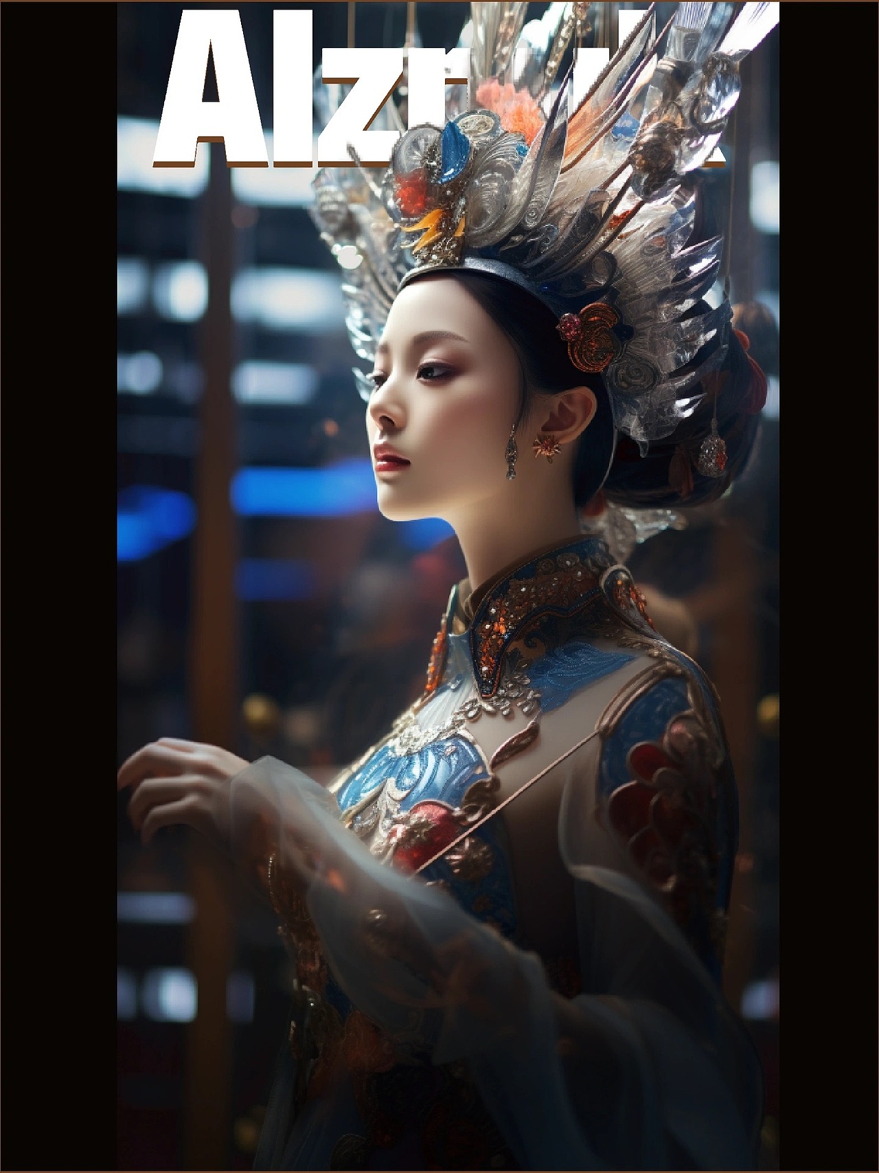 #AI关键词分享一组传统戏曲服装ai赛博风_祝你鱼块AI-站酷ZCOOL