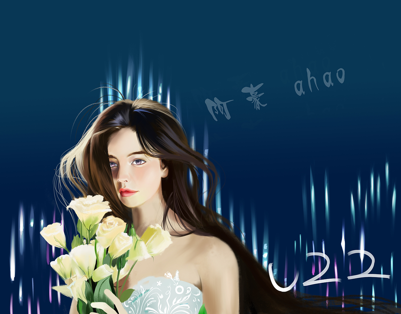 女头像_ahao白藏-站酷ZCOOL