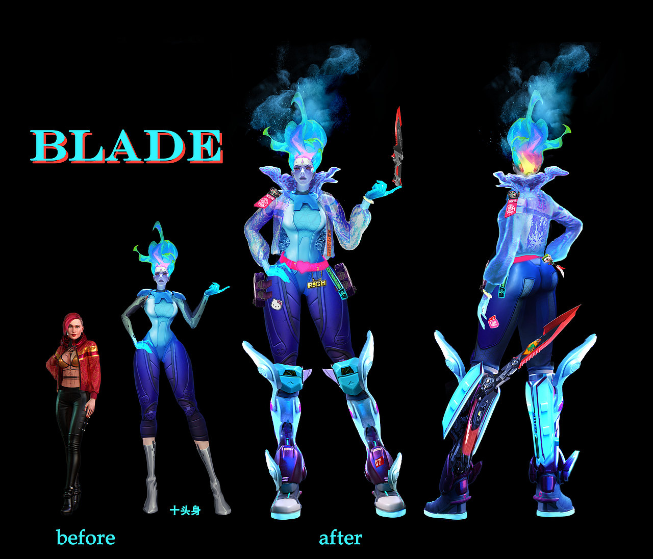 Color Smoke角色合辑_SooMatch-站酷ZCOOL