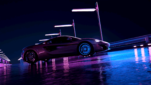 迈凯伦汽车渲染动画_金士曼kingsman-站酷ZCOOL