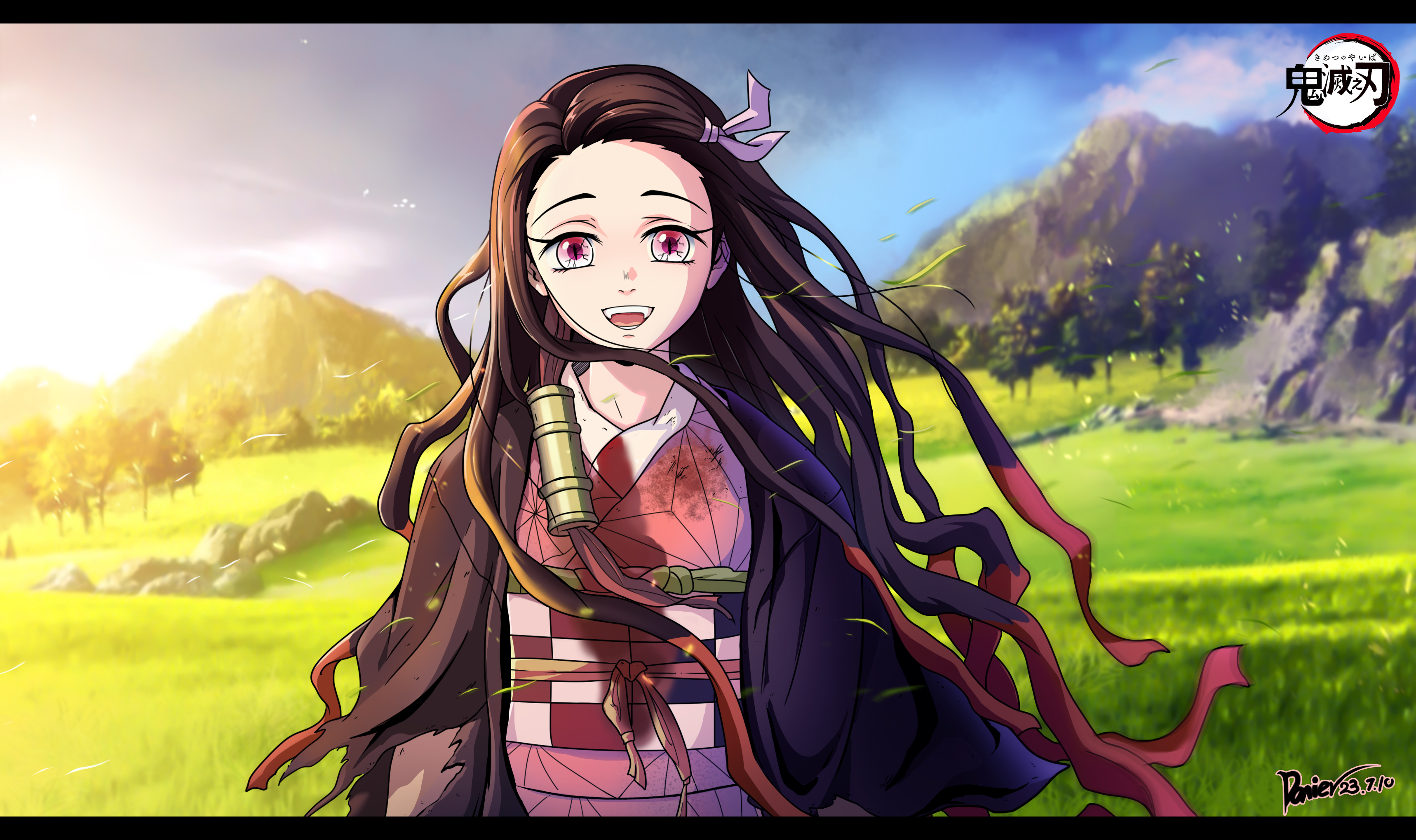 鬼灭之刃 锻刀村篇—祢豆子_Danier1225-站酷ZCOOL