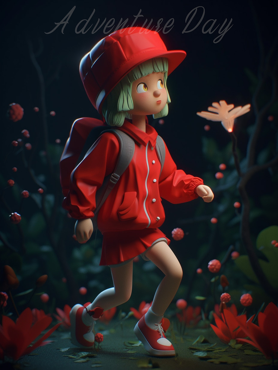 AI探索 小泥人质感人物_Ameng啊梦-站酷ZCOOL