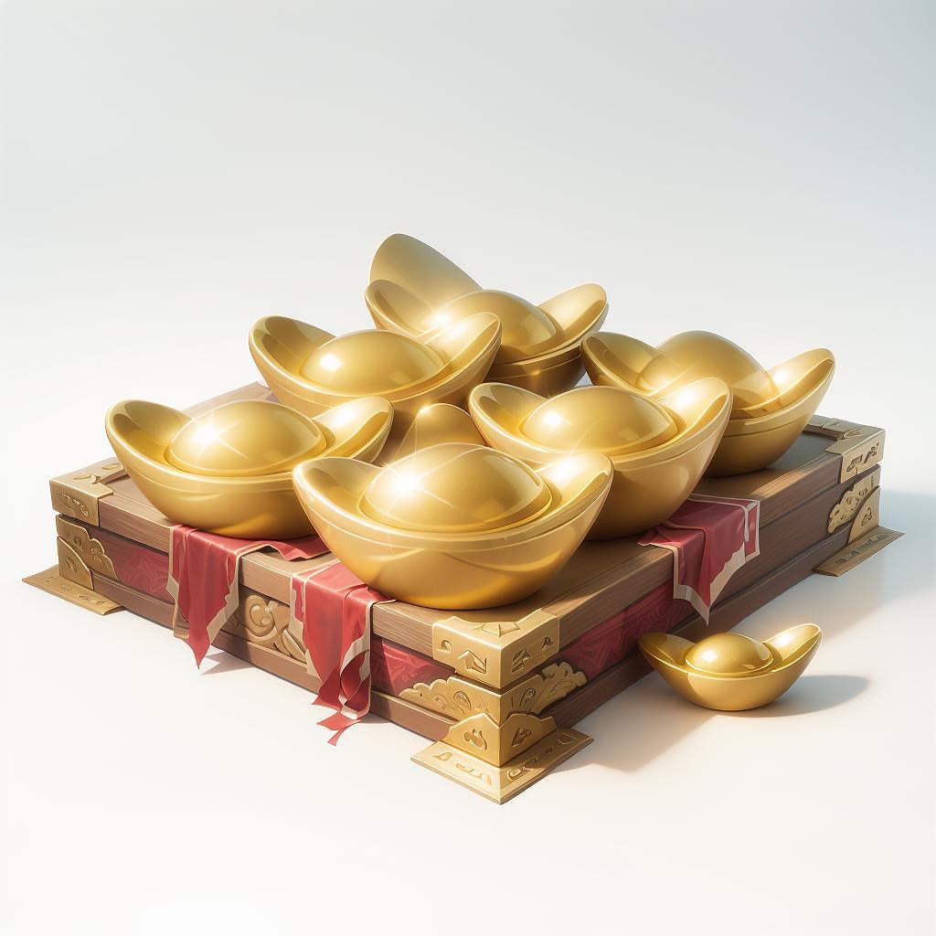 关于元宝宝箱的模型GameIconResearch_yuanbao_Lora_游戏图标研究所-站酷ZCOOL