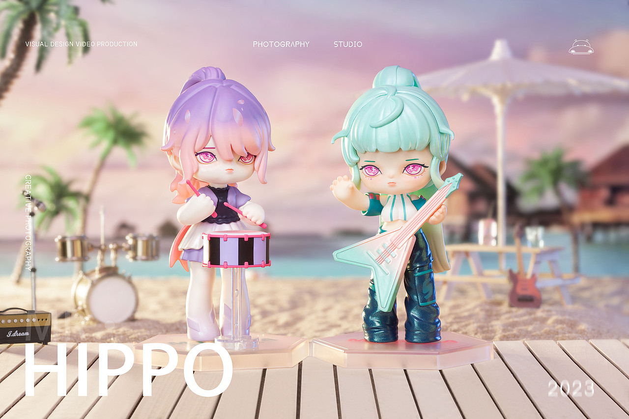 盲盒摄影-MISYA米希娅偶像乐队系列_河马先生摄影-站酷ZCOOL