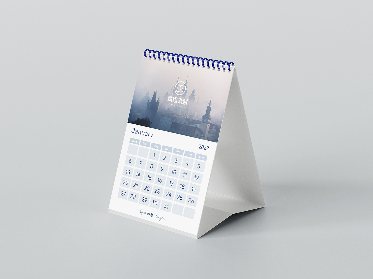 台式日历样机|设计模板_枫思设计工作室-站酷ZCOOL