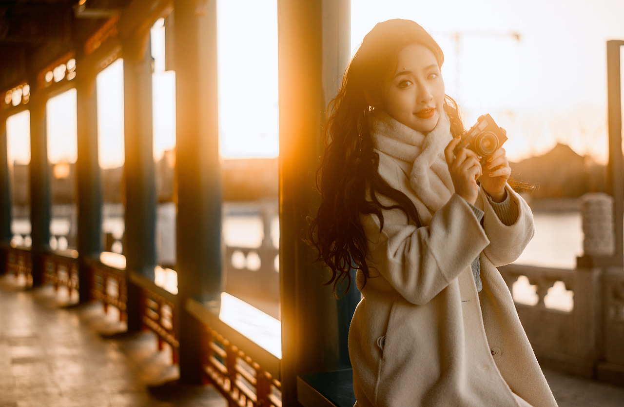 冬日北海公园街拍_寂寞梧桐1980-站酷ZCOOL