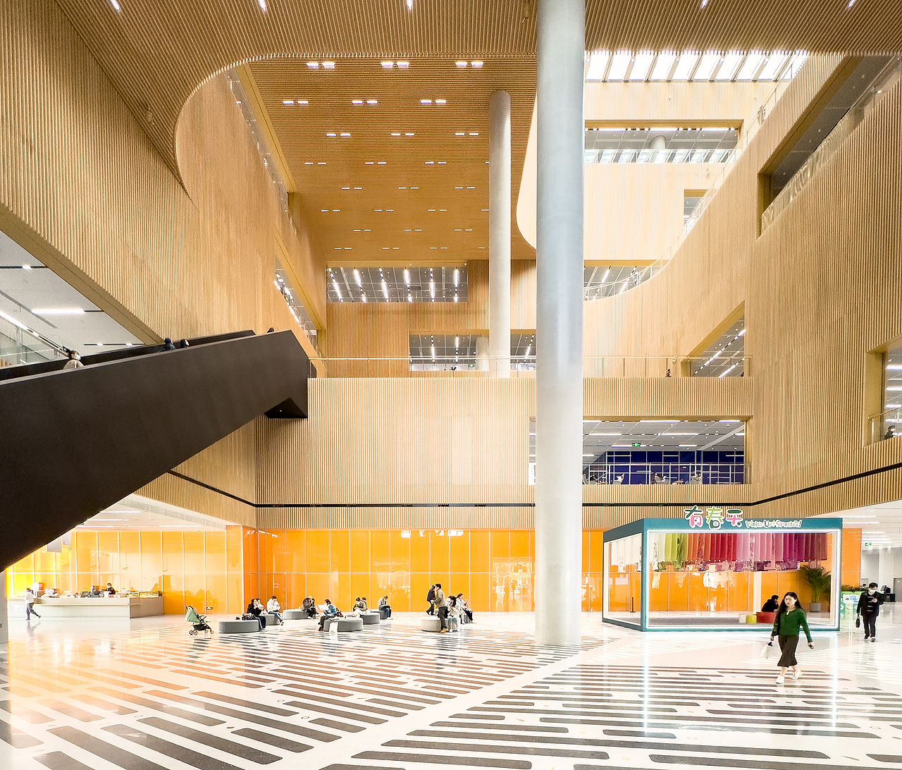 建筑摄影｜上海图书馆东馆_建筑摄影师乌凌君-站酷ZCOOL