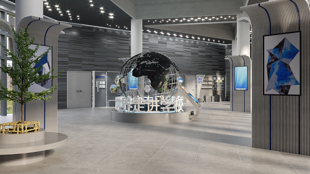 外事学校空间改造_渐渐_-站酷ZCOOL