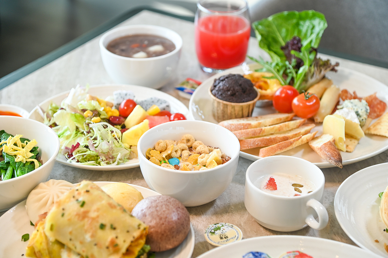 五星酒店自助餐厅早餐早饭_Nicegir1-站酷ZCOOL