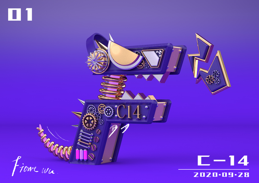 C4D设计字体_创意设计作品图片素材-站酷ZCOOL