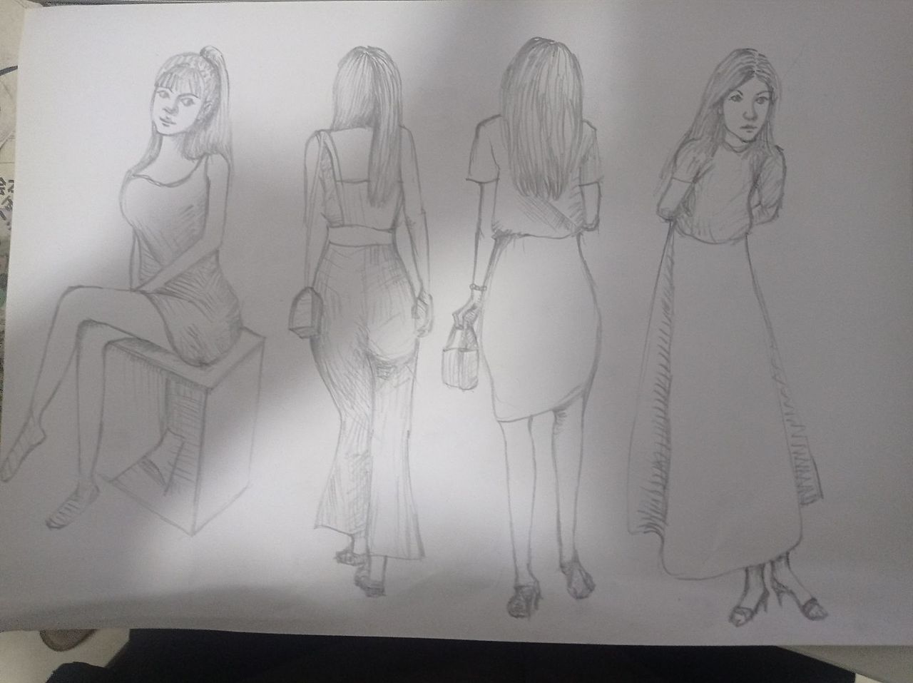 速写练习_mo墨mo-站酷ZCOOL