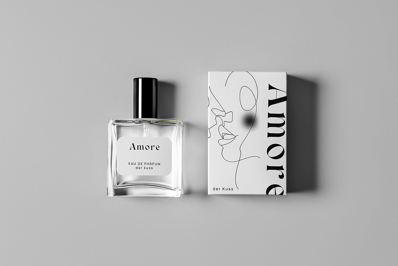VI设计｜Amore小众香水_一只魔鬼鱼-站酷ZCOOL