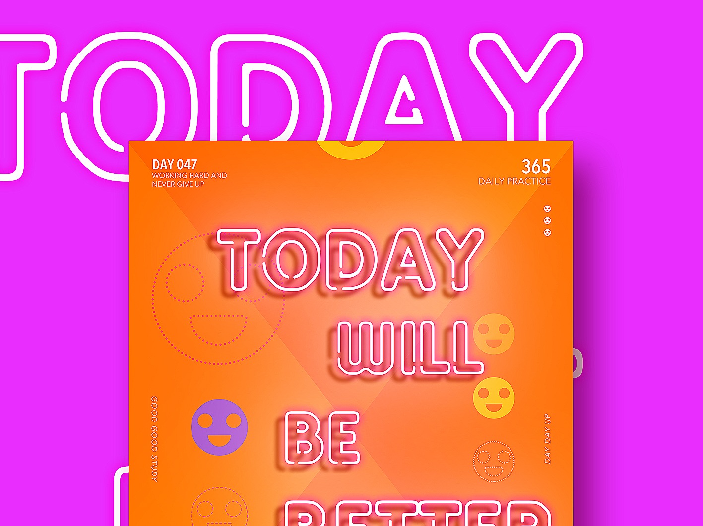 【每日设计】未来主义海报设计_BENNN-站酷ZCOOL