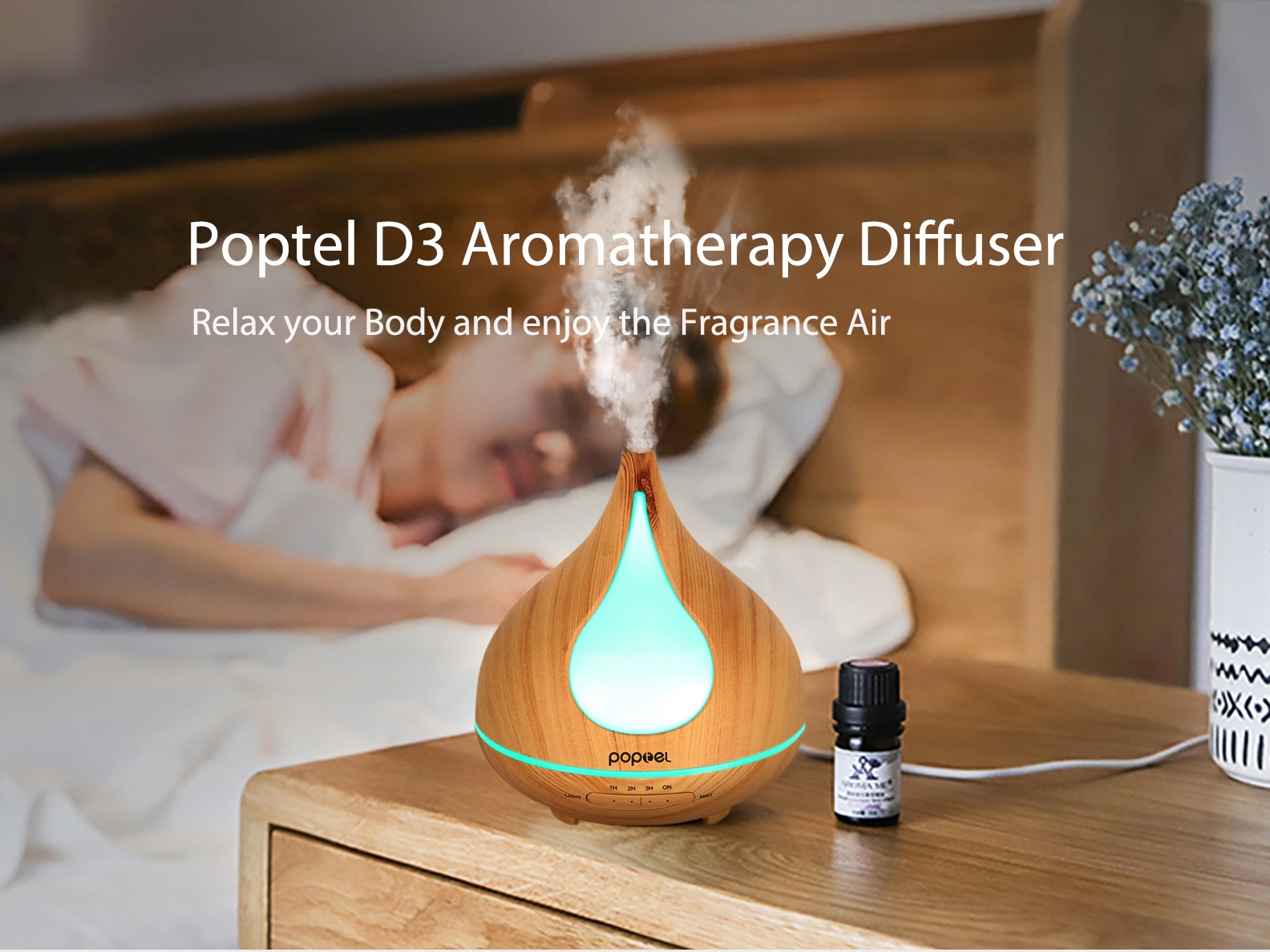 香薰机D3亚马逊主图_谢耳朵大侠-站酷ZCOOL