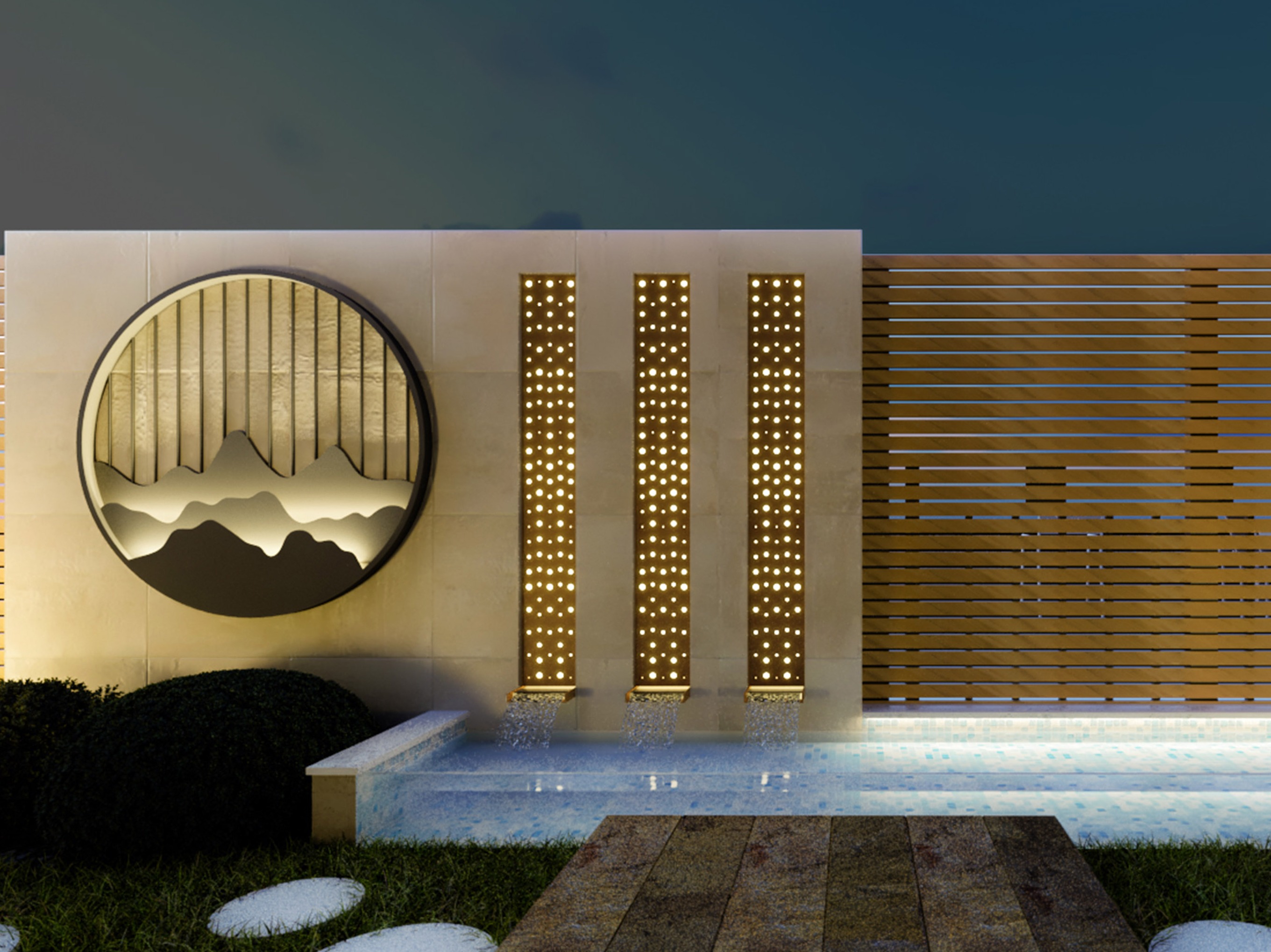 小型庭院设计方案_ALIN_ALIN-站酷ZCOOL