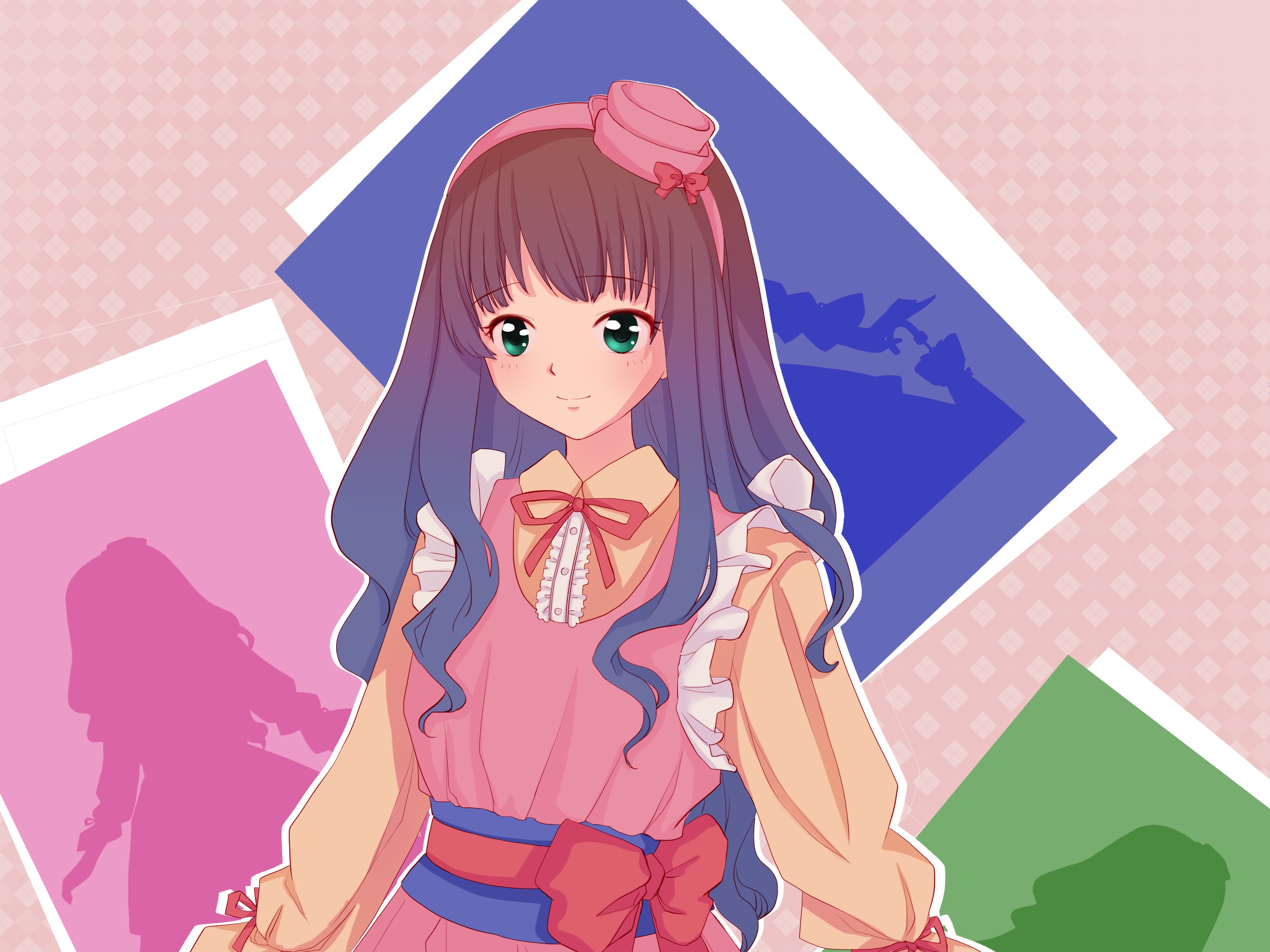 那时花开 | 粉色萝莉_黑猫pop-站酷ZCOOL