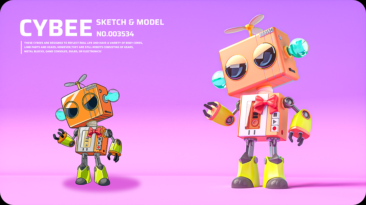 Cybee IP宣传片_章鱼Octopoda-站酷ZCOOL