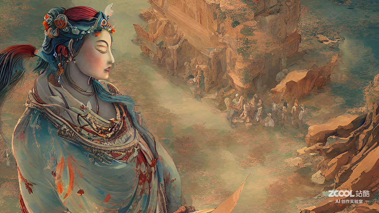 #AI创作实验室#敦煌_铭狐890516-站酷ZCOOL