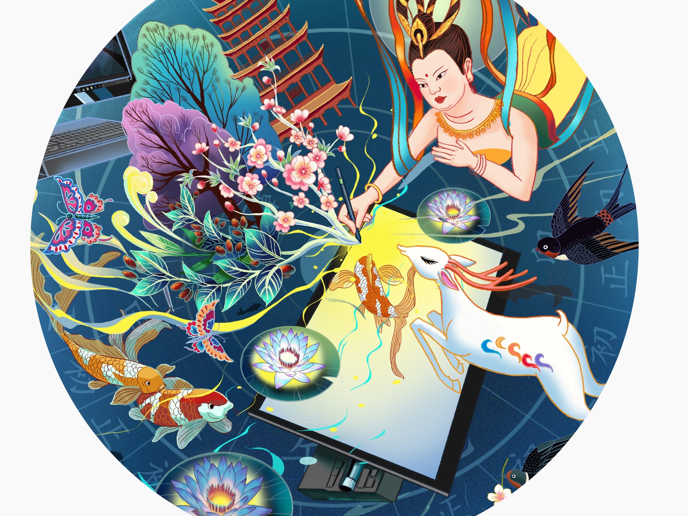 妙笔生花_沐慕517-站酷ZCOOL