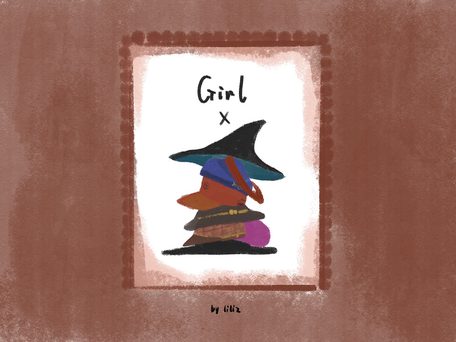 时帽精女孩们_一颗小栗子liliz-站酷ZCOOL