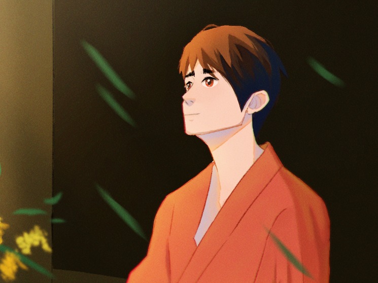 照片转插画_cc_年少春衫bo-站酷ZCOOL