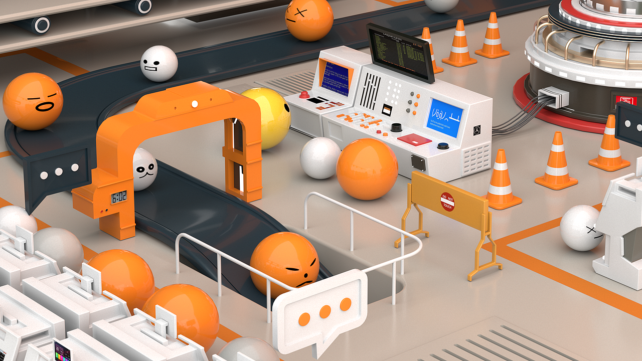 C4D制作动画短片_kori_-站酷ZCOOL