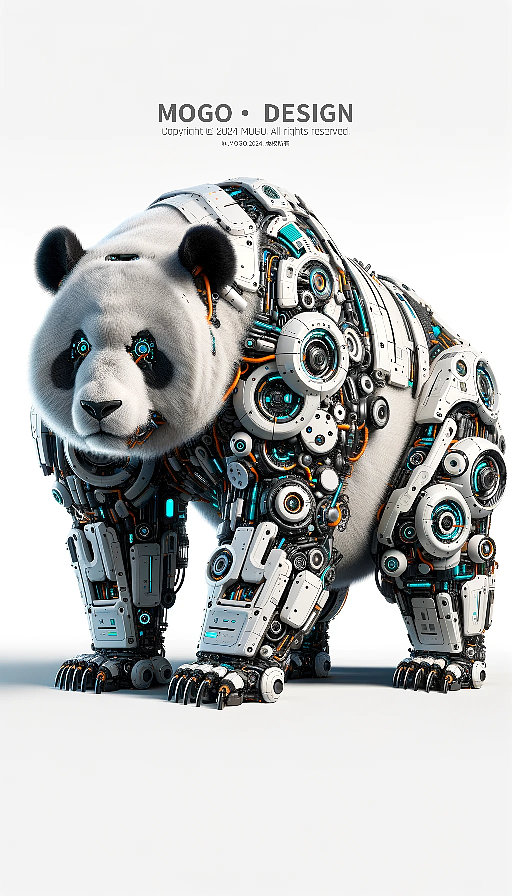 机器大熊猫_MOGOD-站酷ZCOOL
