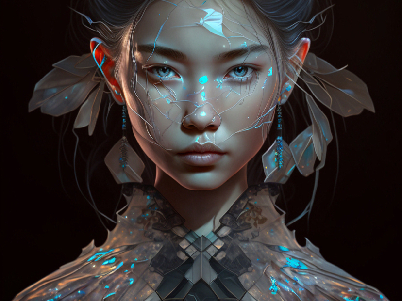 CG人物灵感｜ 蝶女_Z654307256-站酷ZCOOL