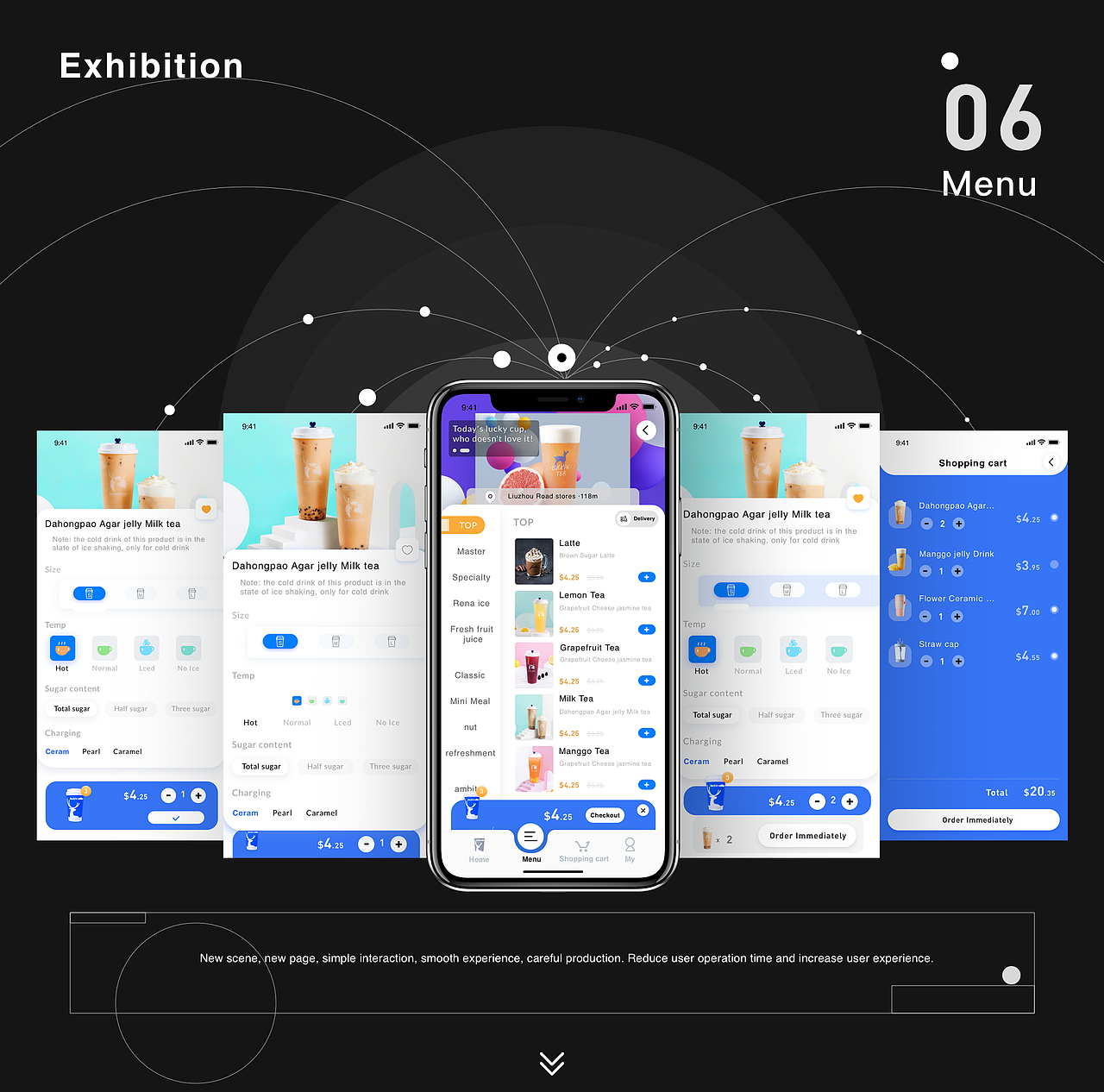 2020-UI-luckin coffee APP redesign_爱吃橘子的旅行-站酷ZCOOL