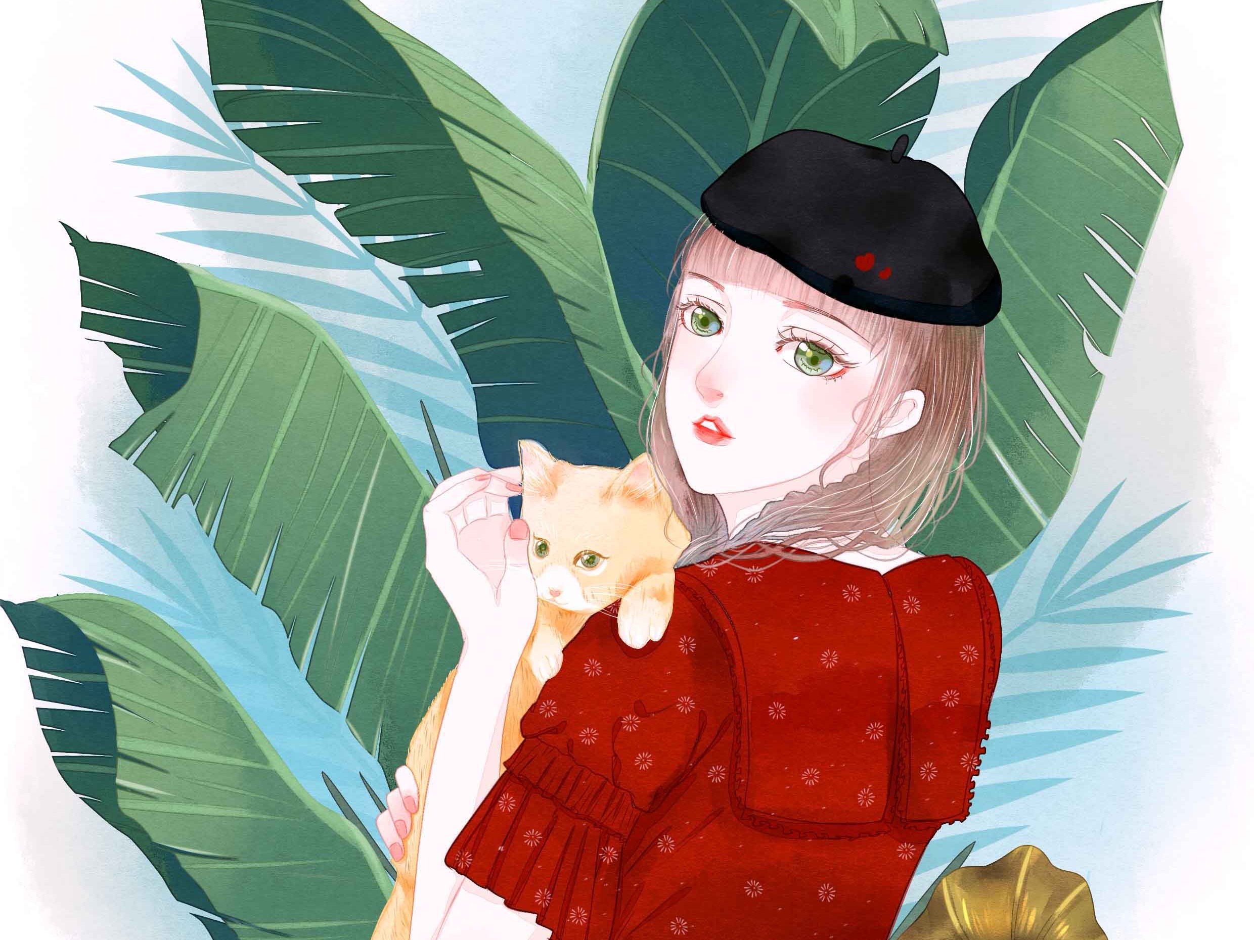 治愈心灵的猫咪和画_画画的子苏-站酷ZCOOL