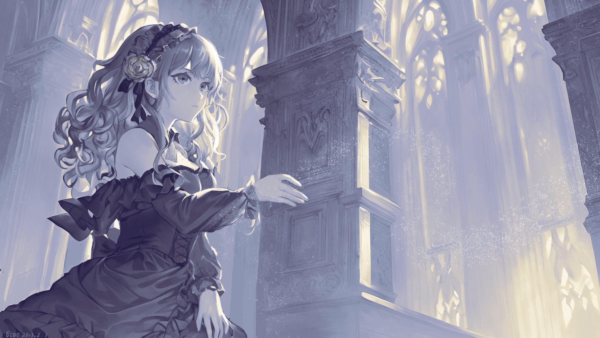 动漫插画_echo_218-站酷ZCOOL