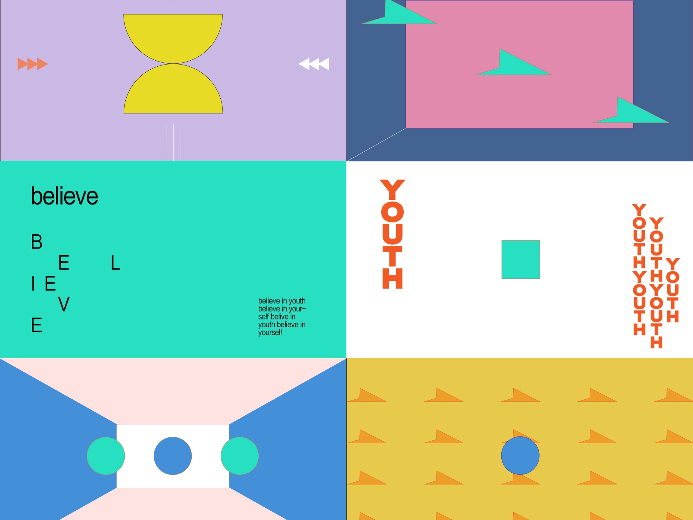 映射-believe in youth_噗碌JIA-站酷ZCOOL