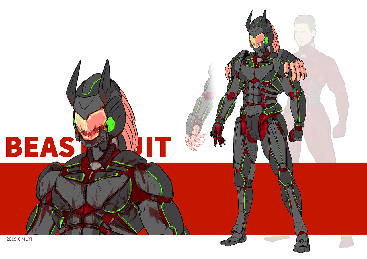 BEASTSUIT_穆壹MUYI-站酷ZCOOL