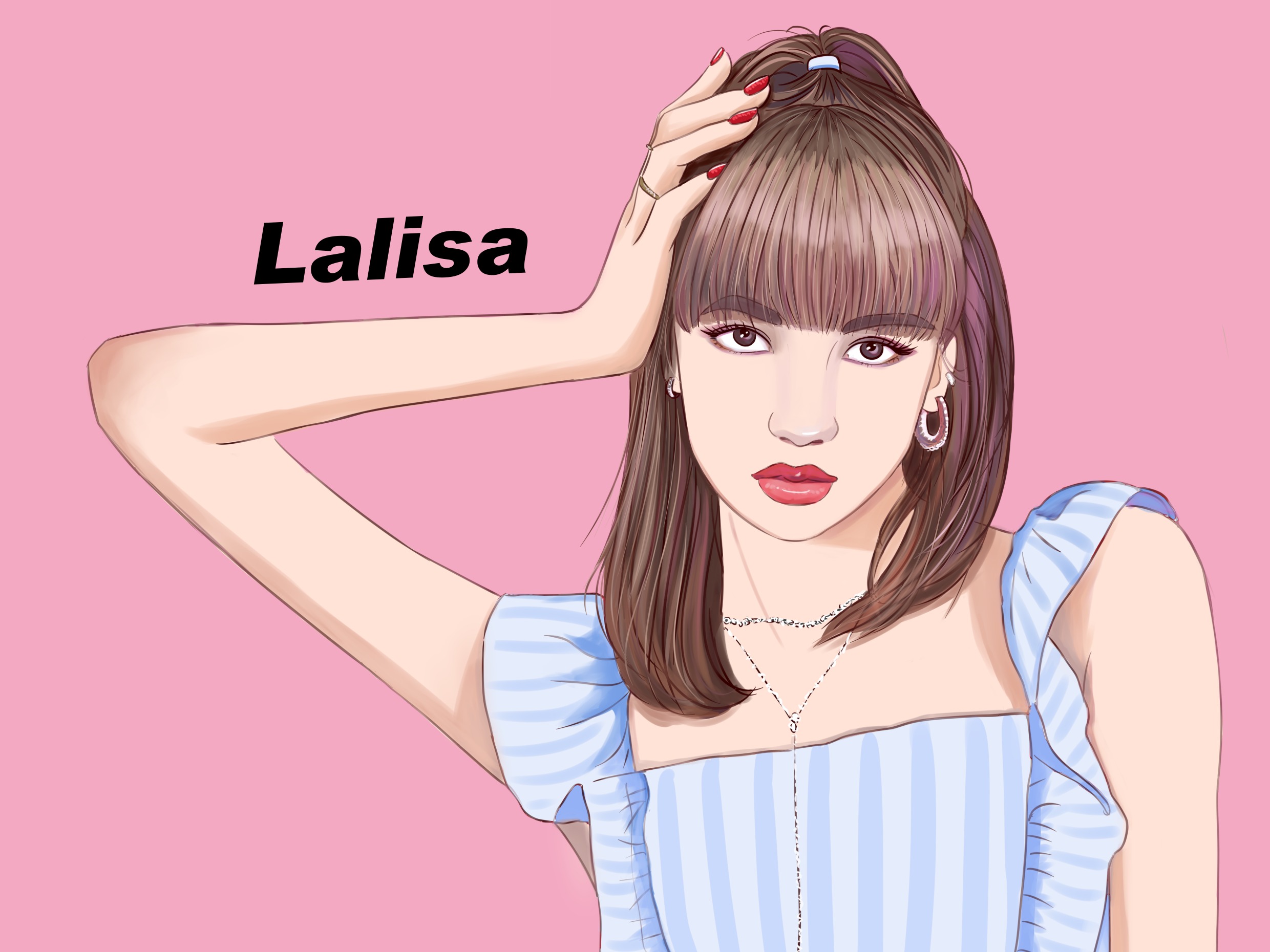 blackpink 青春有你2 舞蹈导师 Lalisa Lisa_渺小de小幸运-站酷ZCOOL