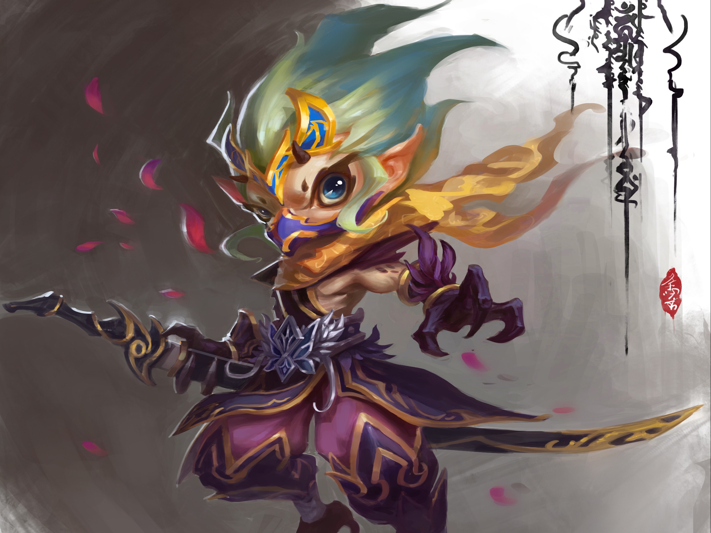 Q版鸟人_Zmine-站酷ZCOOL