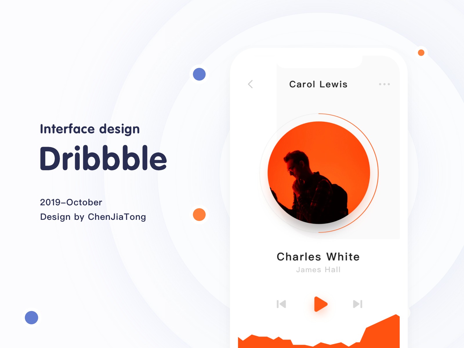 Dribbble Interface design-2019_陈家潼-站酷ZCOOL