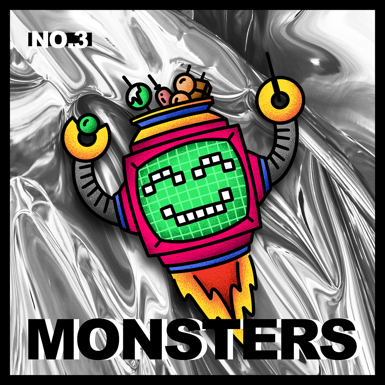 MONSTERS 系列_麦林-站酷ZCOOL