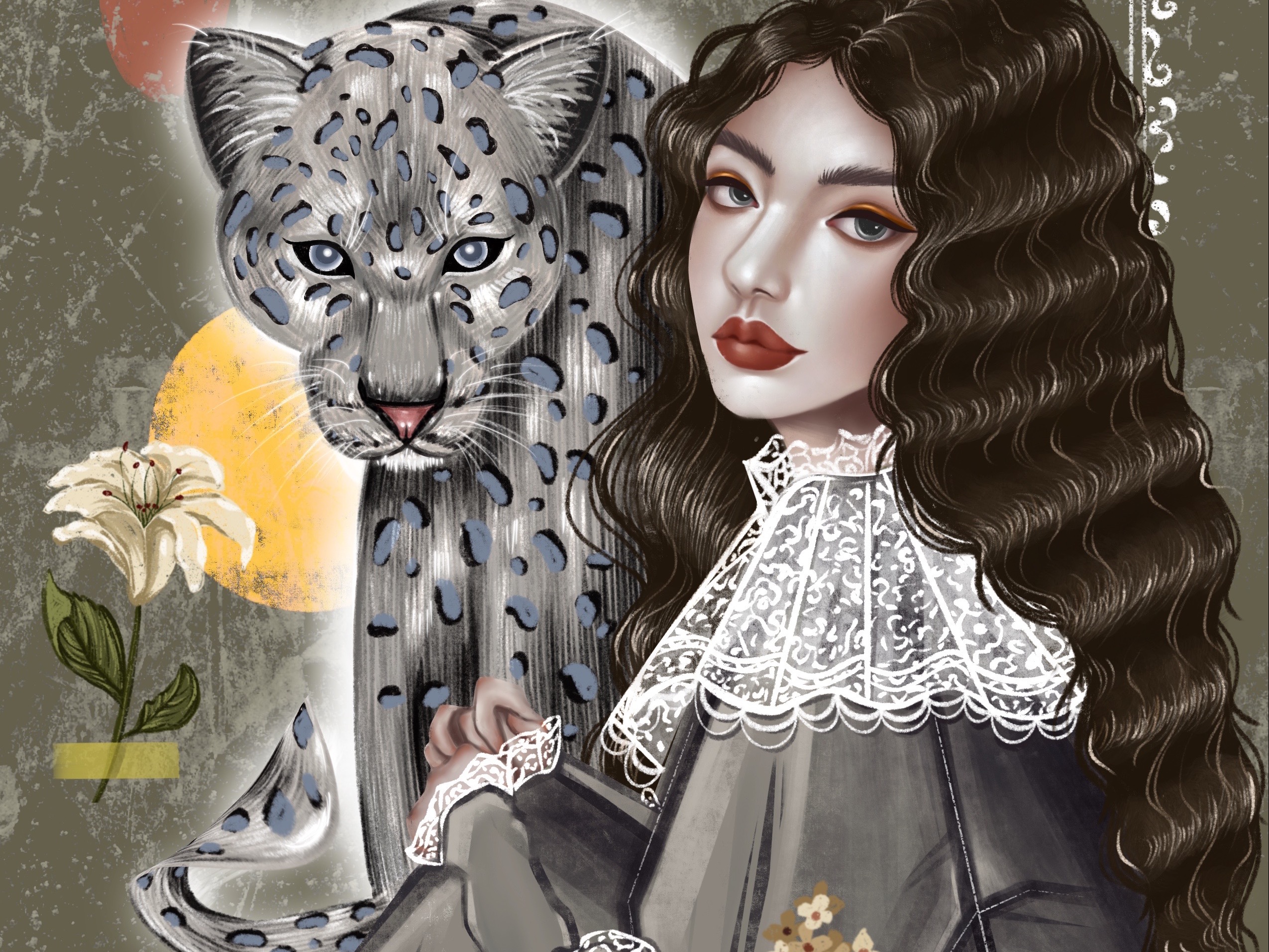 陪伴（Be with U)_猫二yufu_am-站酷ZCOOL