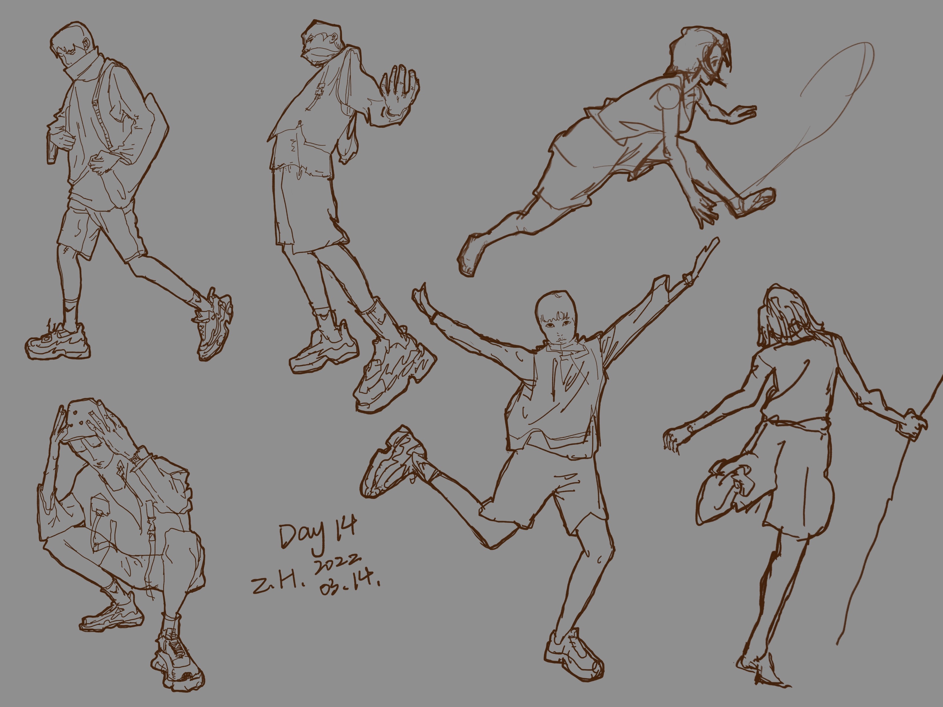 #速写60天挑战赛# day14_Heng3D-站酷ZCOOL