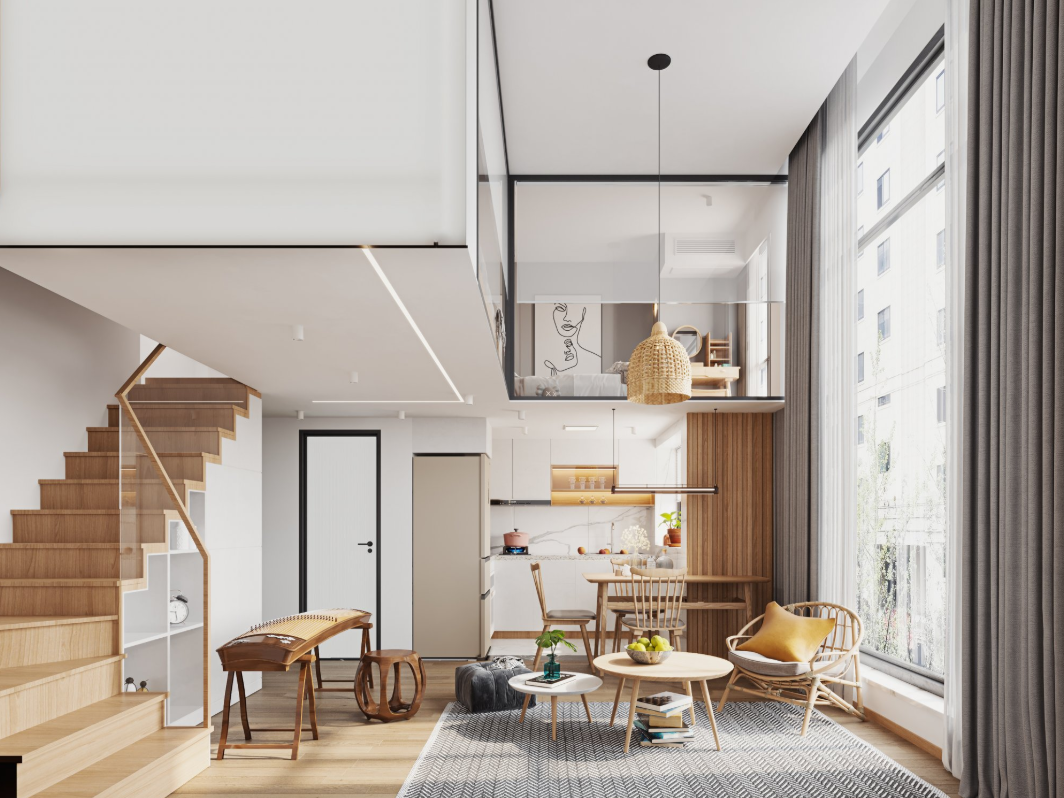 风雅日式风，loft效果_北玄徐恩恩-站酷ZCOOL