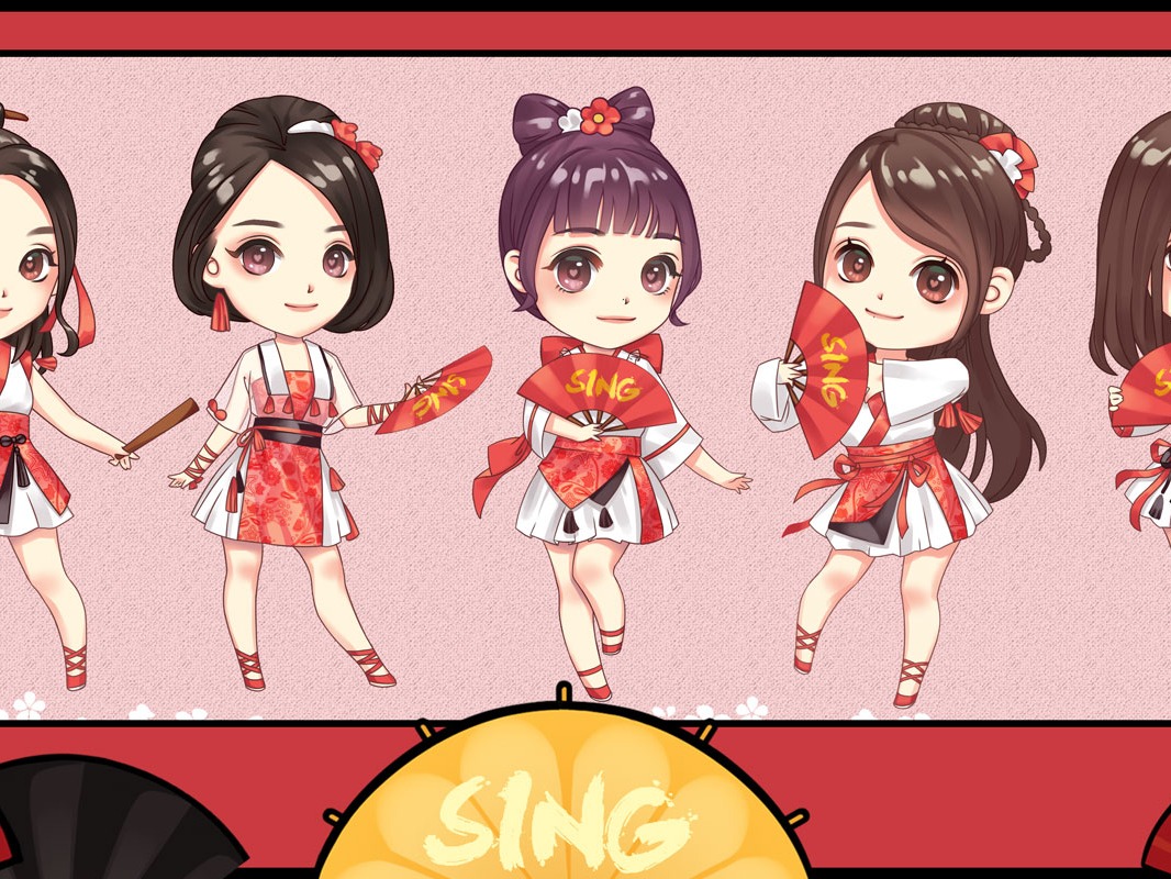 《寄明月》动漫形象_Pin桑-站酷ZCOOL