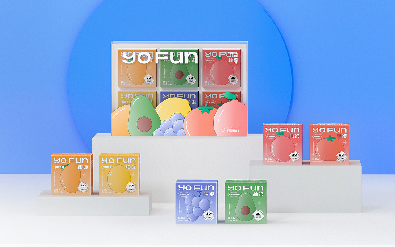 YOFUN夏日礼盒_Feat衍衍-站酷ZCOOL