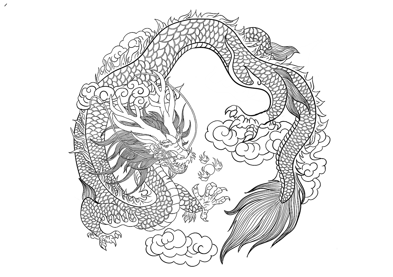 龙_Janice娟-站酷ZCOOL