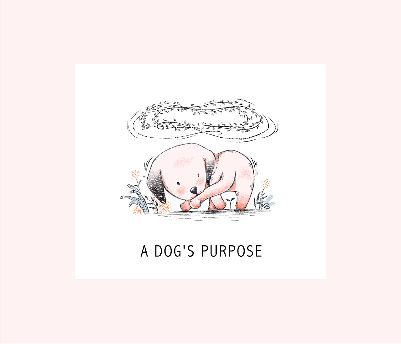 A DOG 手绘系列_XIEYY430-站酷ZCOOL