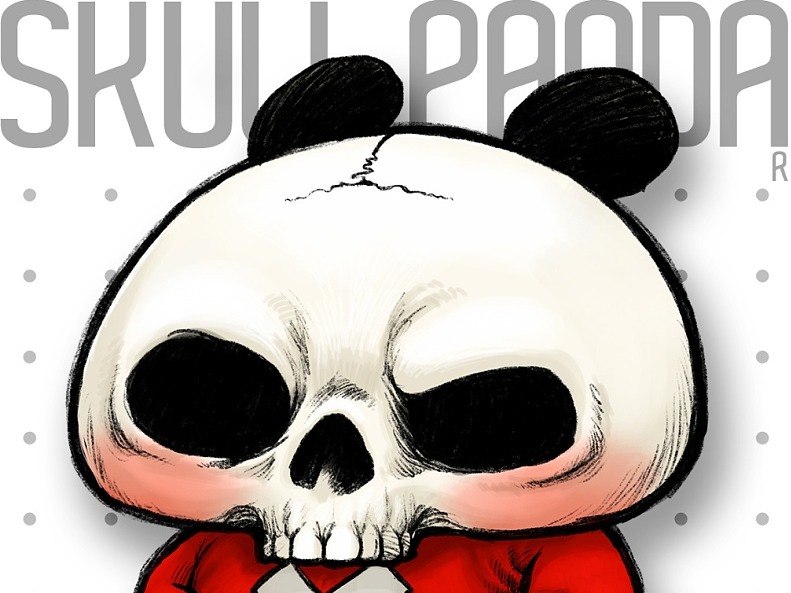 SKULL PANDA 骷髅熊猫 NFT头像制作_papaleeson-站酷ZCOOL