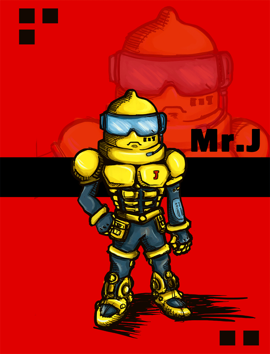 It's him！Mr·J！！_王枫枫FFFuknow-站酷ZCOOL